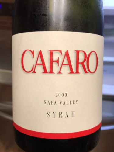 Cafaro Cellars Syrah | Vivino English