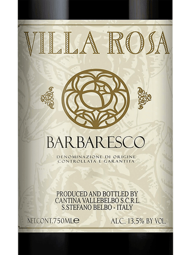 Villa Rosa Barbaresco | Vivino US