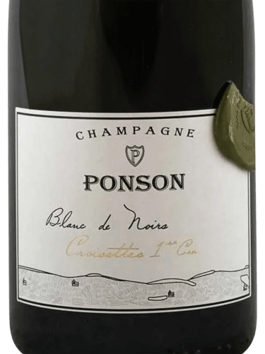 Ponson Blanc de Noirs Croisettes Champagne 1er Cru | Vivino US