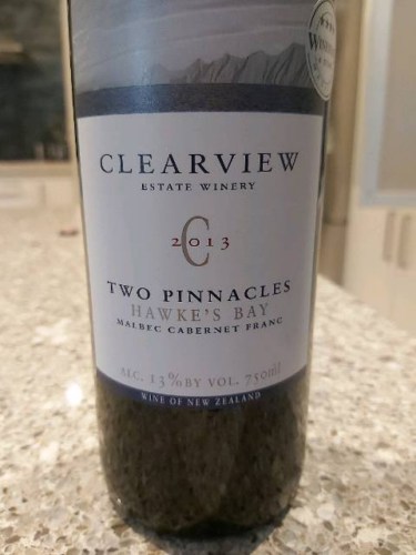 Clearview Estate Two Pinnacles Malbec - Cabernet Franc | Vivino US