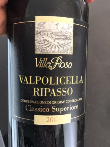 Villa Rosa Valpolicella Ripasso Classico Superiore | Vivino US