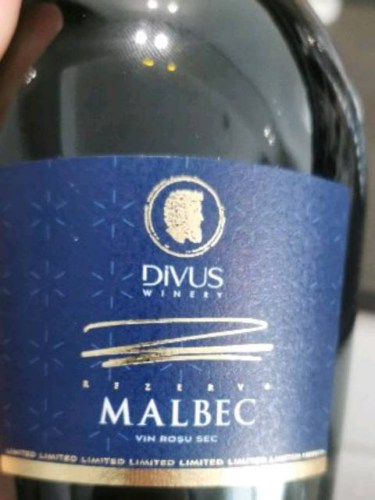 Divus Winery Rezerva Malbec | Vivino US