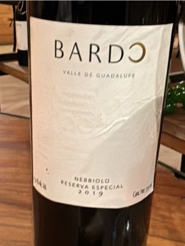 Bardo Reserva Especial Nebbiolo | Vivino US