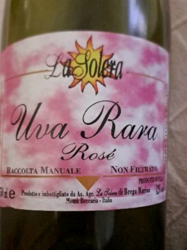 La Solera Uva Rara Rosé | Vivino US