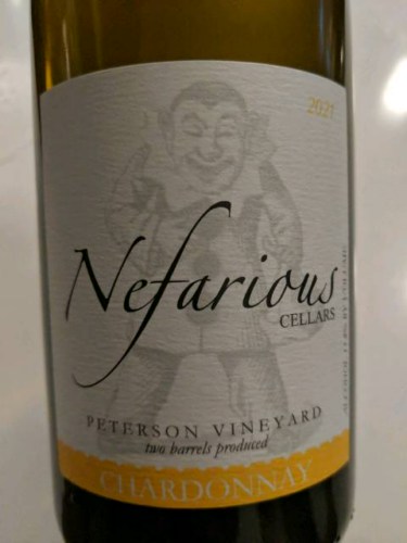 Nefarious Cellars Peterson Vineyard Chardonnay | Vivino US