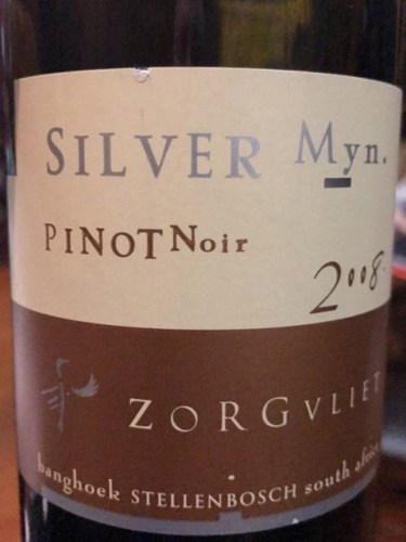Zorgvliet Silver Myn Pinot Noir | Vivino Australia