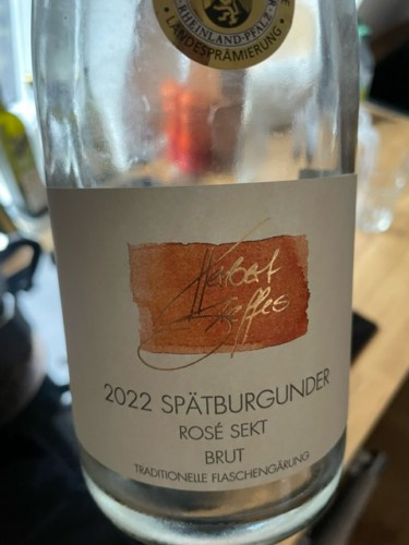 Herbert Steffes Spätburgunder Rosé Sekt Brut | Vivino US