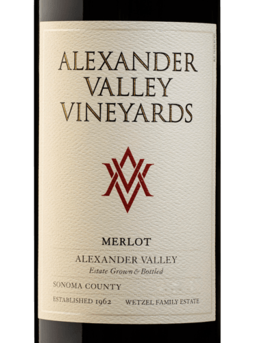 Alexander Valley Vineyards Estate Merlot | Vivino English