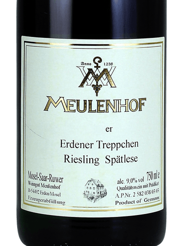 2019 Meulenhof Erdener Treppchen Riesling Spätlese | Vivino US