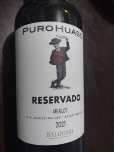 Balduzzi Puro Huaso Reservado Merlot | Vivino US