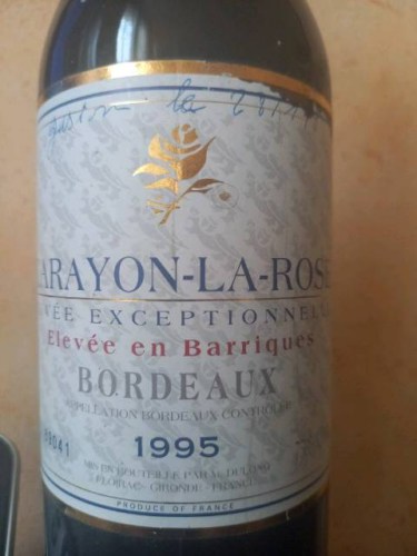 Dulong Carayon-La-Rose Cuvée Exceptionnelle Bordeaux | Vivino US