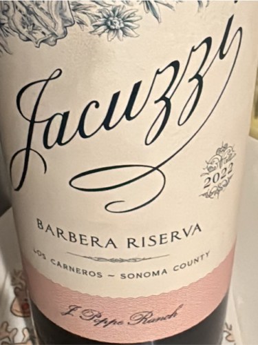 Jacuzzi Barbera Riserva | Vivino US