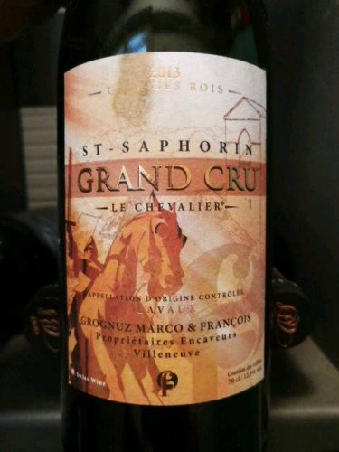 Cave des Rois Le Chevalier Grand Cru | Vivino US