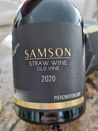 Piekenierskloof Samson Straw Old Vine | Vivino Australia
