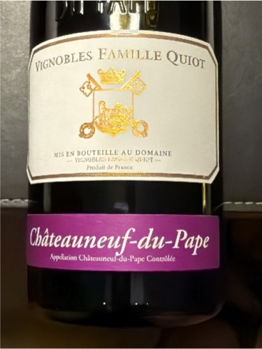 Vignobles Famille Quiot Châteauneuf-du-Pape | Vivino US