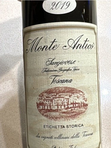 Monte Antico Sangiovese | Vivino US