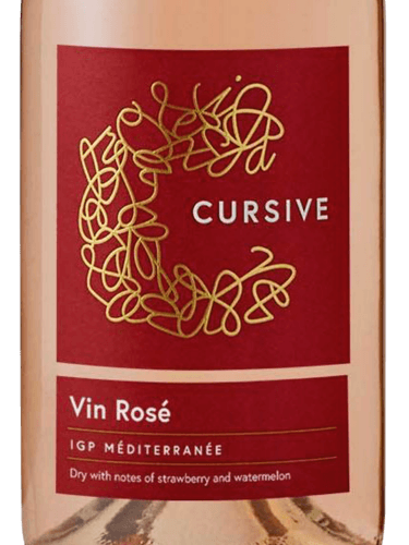 Cursive Rosé | Vivino English