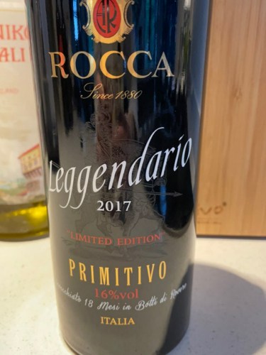 Rocca Leggendario Primitivo Limited Edition | Vivino Singapura