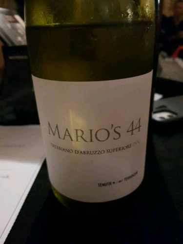 Tenuta Terraviva Mario’s 44 Trebbiano d'Abruzzo Superiore | Vivino US