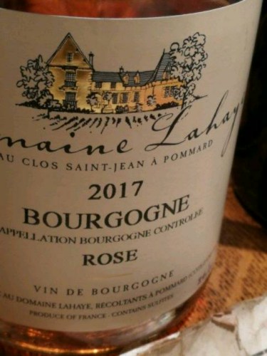 Domaine Lahaye Bourgogne Rosé | Vivino Français