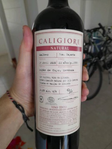 Caligiore Natural Malbec | Vivino US