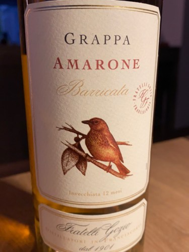 N.V. Fratelli Gozio Grappa Amarone Barricata | Vivino US