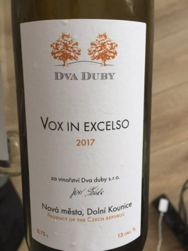2018 Dva Duby Vox In Excelso | Vivino US