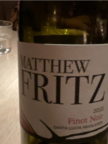 Matthew Fritz Pinot Noir | Vivino US