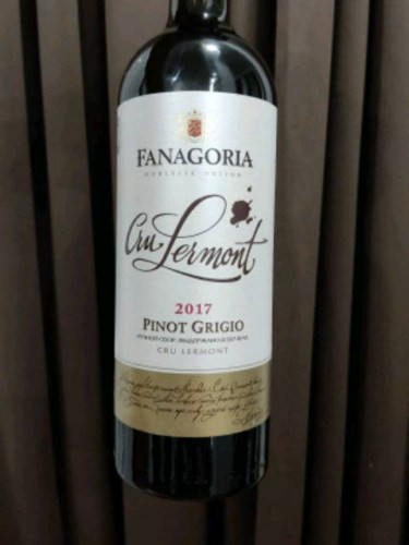 Fanagoria (Фанагория) Крю Лермон Пино Гриджио (Cru Lermont Pinot Grigio ...