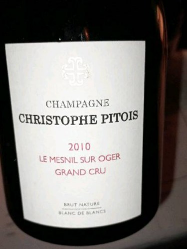 Christophe Pitois Blanc de Blancs Champagne Grand Cru 'Le Mesnil-sur ...