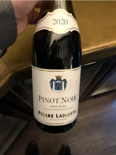 Pierre Lamotte Pinot Noir | Vivino US
