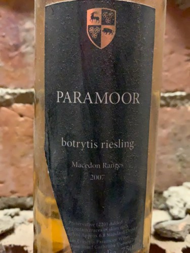 Paramoor Botrytis Riesling | Vivino English