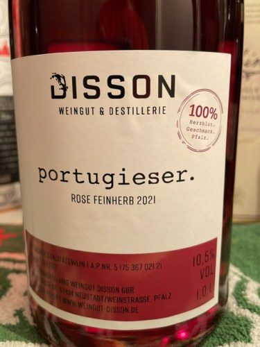 Disson Portugieser Rosé Feinherb | Vivino 日本