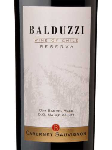 2012 Balduzzi Reserva Cabernet Sauvignon | Vivino