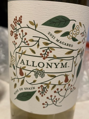 Allonym Macabeo | Vivino US