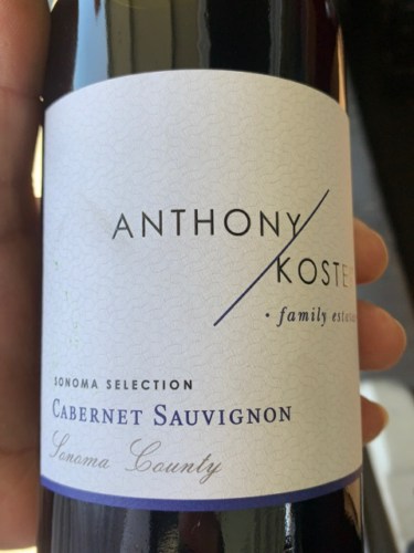 Anthony Koster Family Estates Sonoma Selection Cabernet Sauvignon ...
