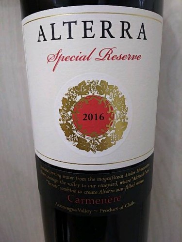 2021 Alterra Special Reserve Carmenère | Vivino Brasil