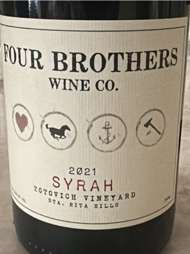 Four Brothers Wine Co. Zotovich Vineyard Syrah | Vivino France