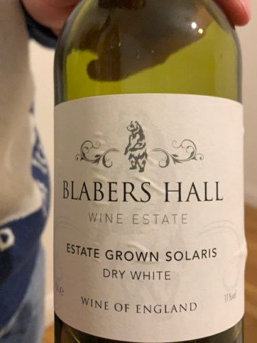 Blabers Hall Estate Grown Solaris | Vivino English