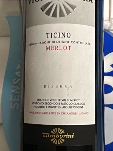 Tamborini Carlo Riserva Viti Merlot | Vivino US