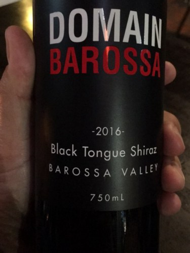 2020 Domain Barossa Black Tongue Shiraz | Vivino US