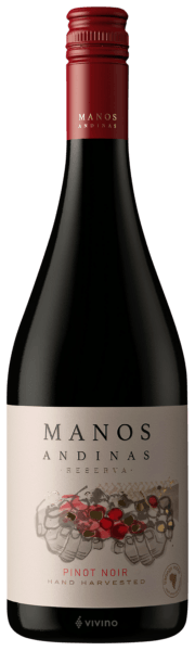2021 Manos Andinas Reserva Pinot Noir | Vivino
