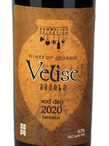 Sommelier Selection Velise Saperavi Dry | Vivino US
