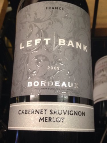 Left Bank Cabernet Sauvignon - Merlot | Vivino US
