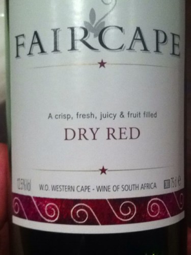 Faircape Western Cape Dry Red | Vivino US