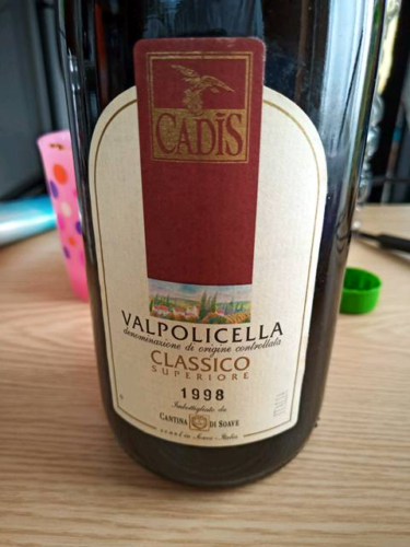 Cadis Valpolicella Classico Superiore | Vivino English