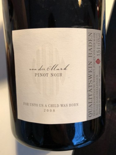 Von der Mark For Unto Us A Child Was Born Pinot Noir | Vivino Australia