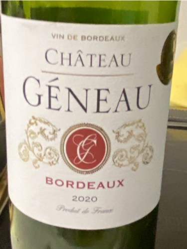 2020 Château Geneau Bordeaux | Vivino US