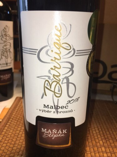 Štěpán Maňák Barrique Malbec Výběr Z Hroznů | Vivino English
