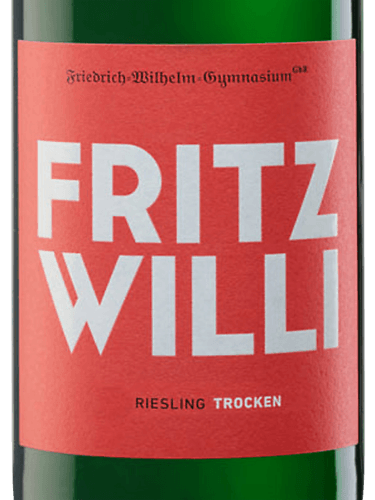 Friedrich-Wilhelm-Gymnasium Fritz Willi Riesling Trocken | Vivino Italia